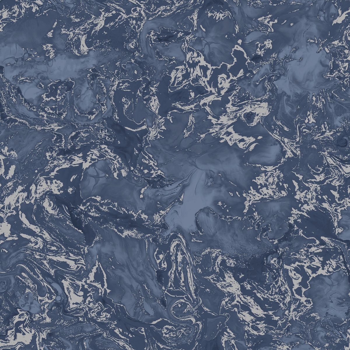 Muriva Elixir Marble Blue & Silver Wallpaper 166505 - Intu-DIY ...