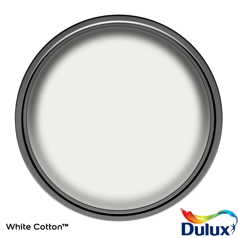Dulux Once Satinwood Paint 750ml White Cotton - Intu-DIY - Wallpaper ...