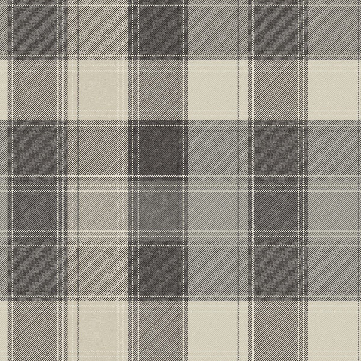 Arthouse Country Check Mono Wallpaper 906703 - Intu-DIY - Wallpaper ...
