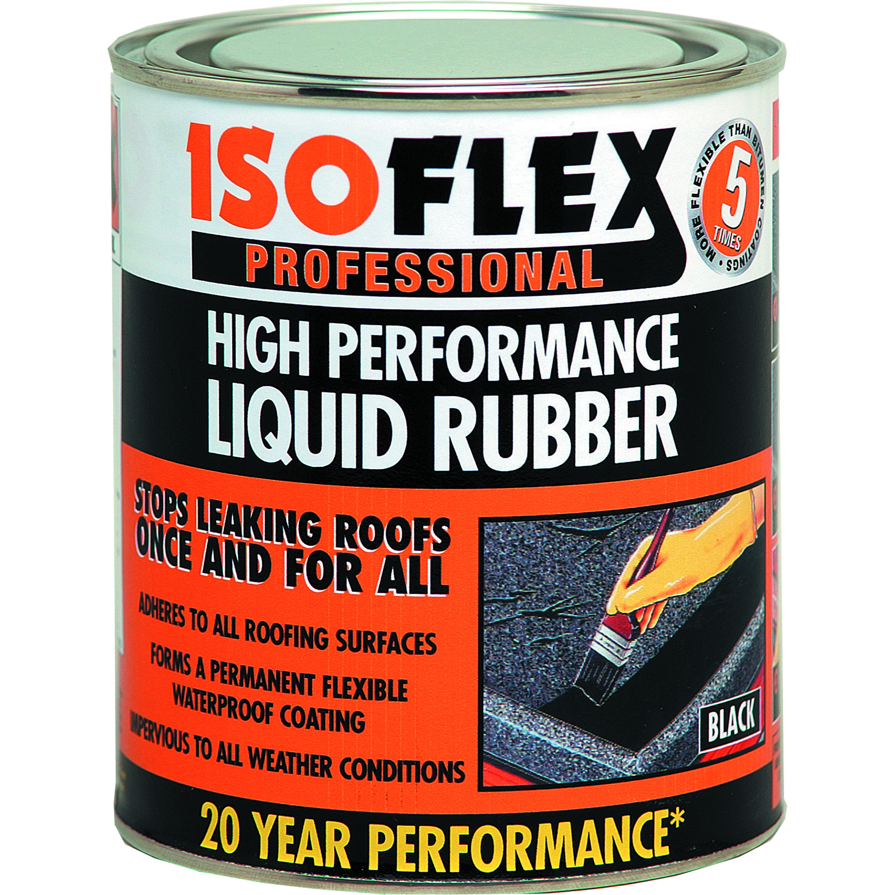 Isoflex High Performance Liquid Rubber 750ml Black - Intu-DIY ...