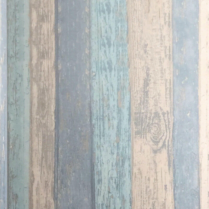Crown Wood Panel / Board Blue Wallpaper M1062 - Intu-DIY - Wallpaper ...