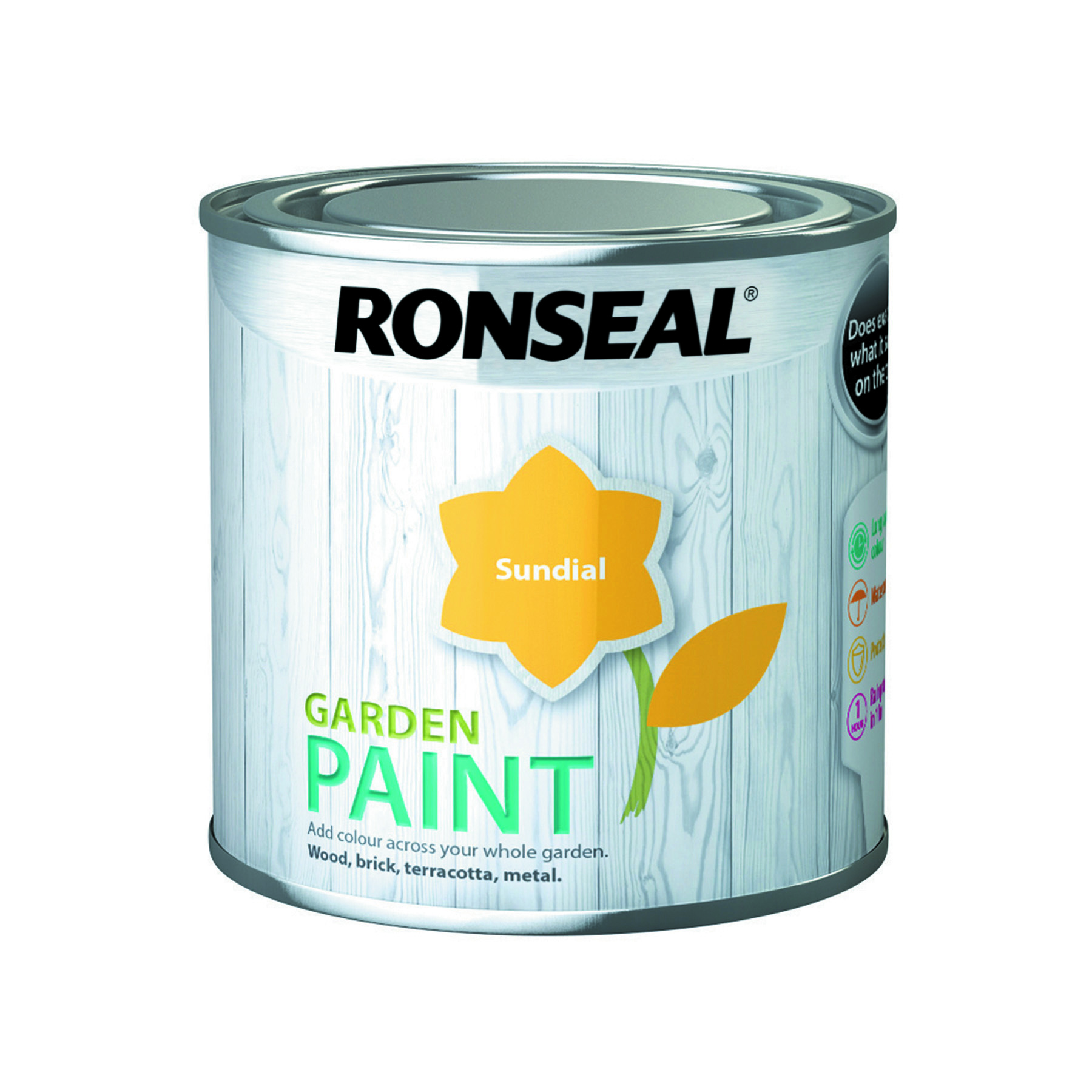 Ronseal Outdoor Garden Paint 250ml Sundial - Intu-DIY - Wallpaper ...