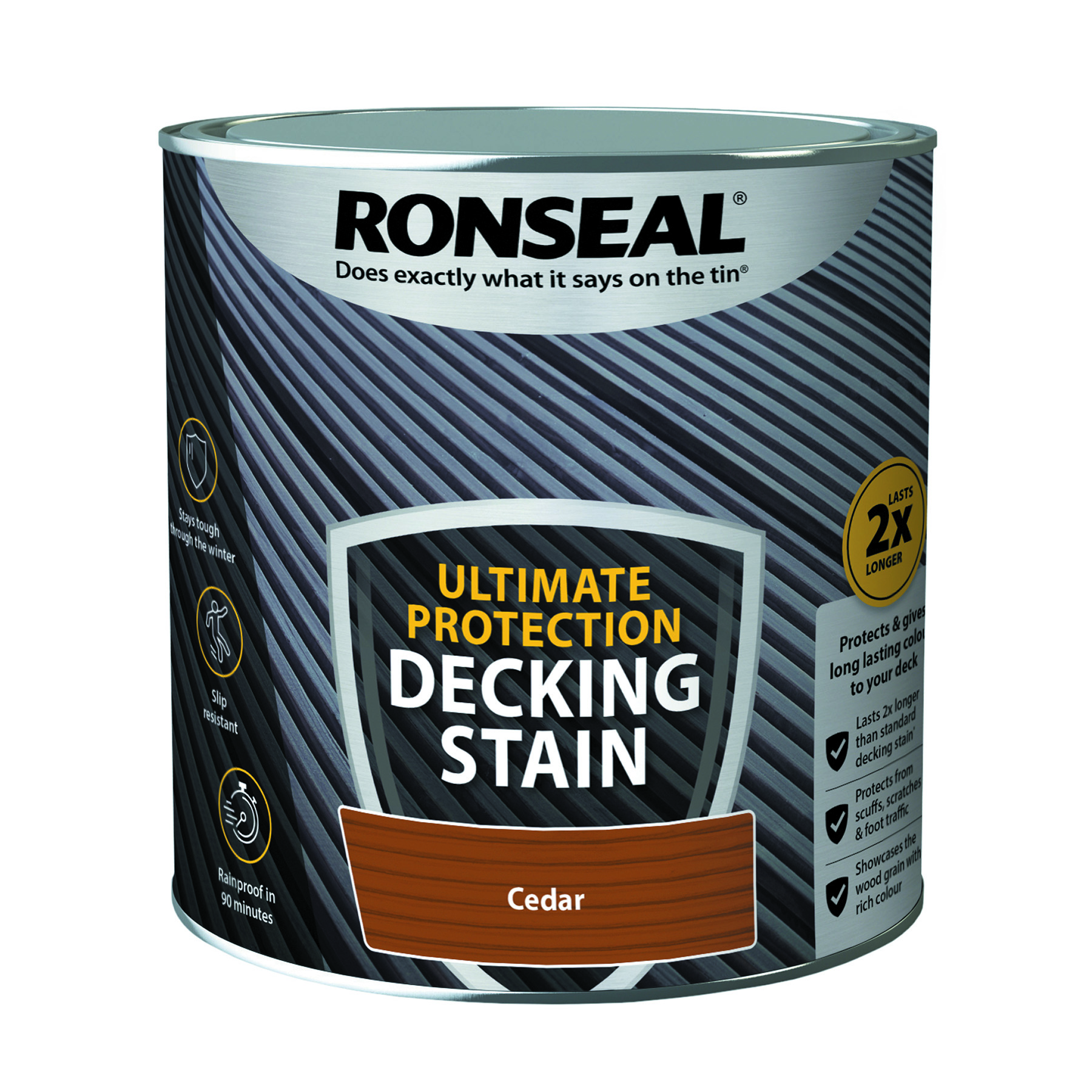 Ronseal Ultimate Protection Decking 2.5L Cedar - Intu-DIY - Wallpaper ...