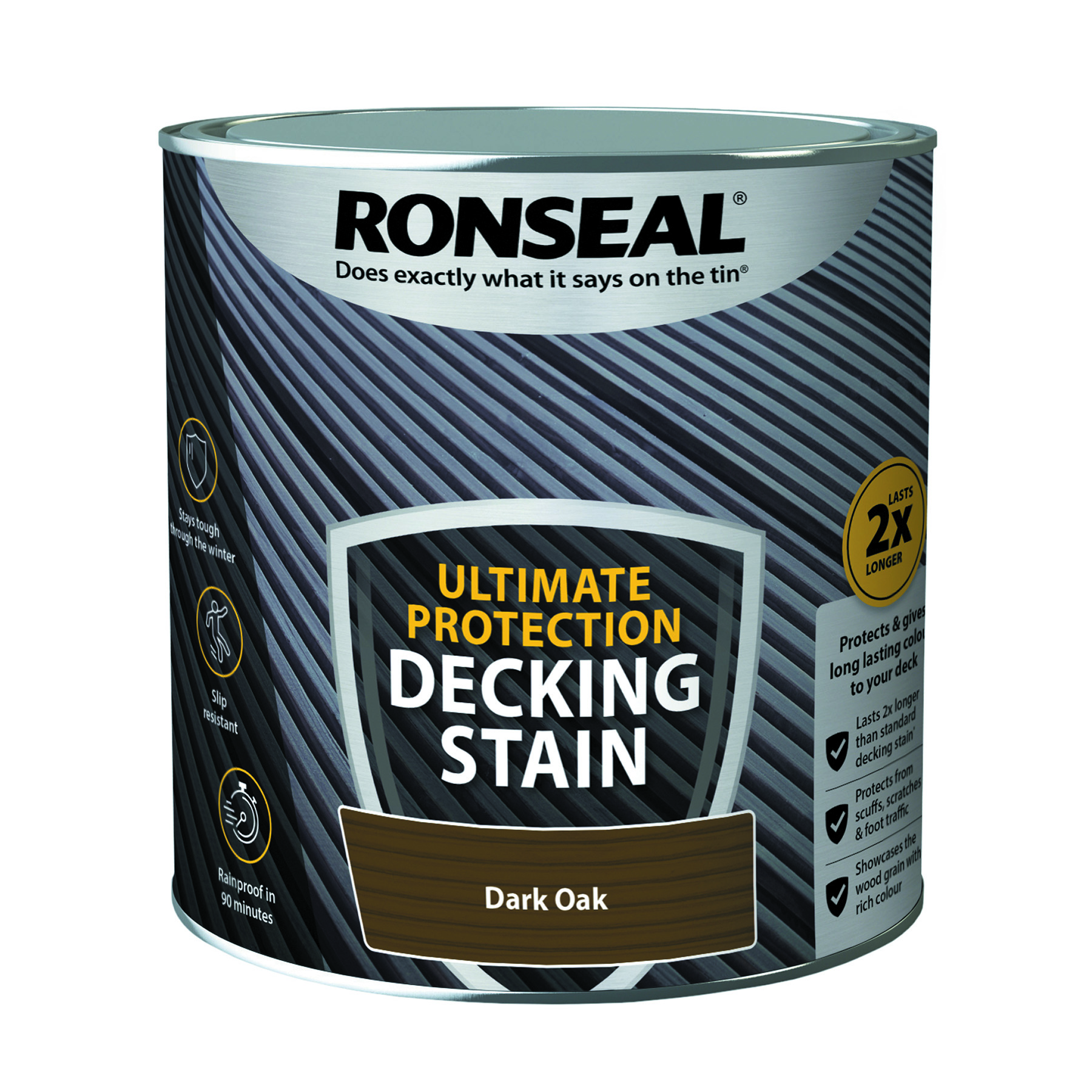 Ronseal Ultimate Protection Decking 2.5L Dark Oak - Intu-DIY ...