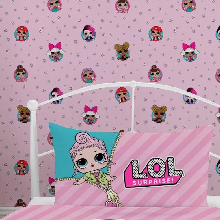 Debona Official LOL Surprise Pink Wallpaper - Intu-DIY - Wallpaper & Paint
