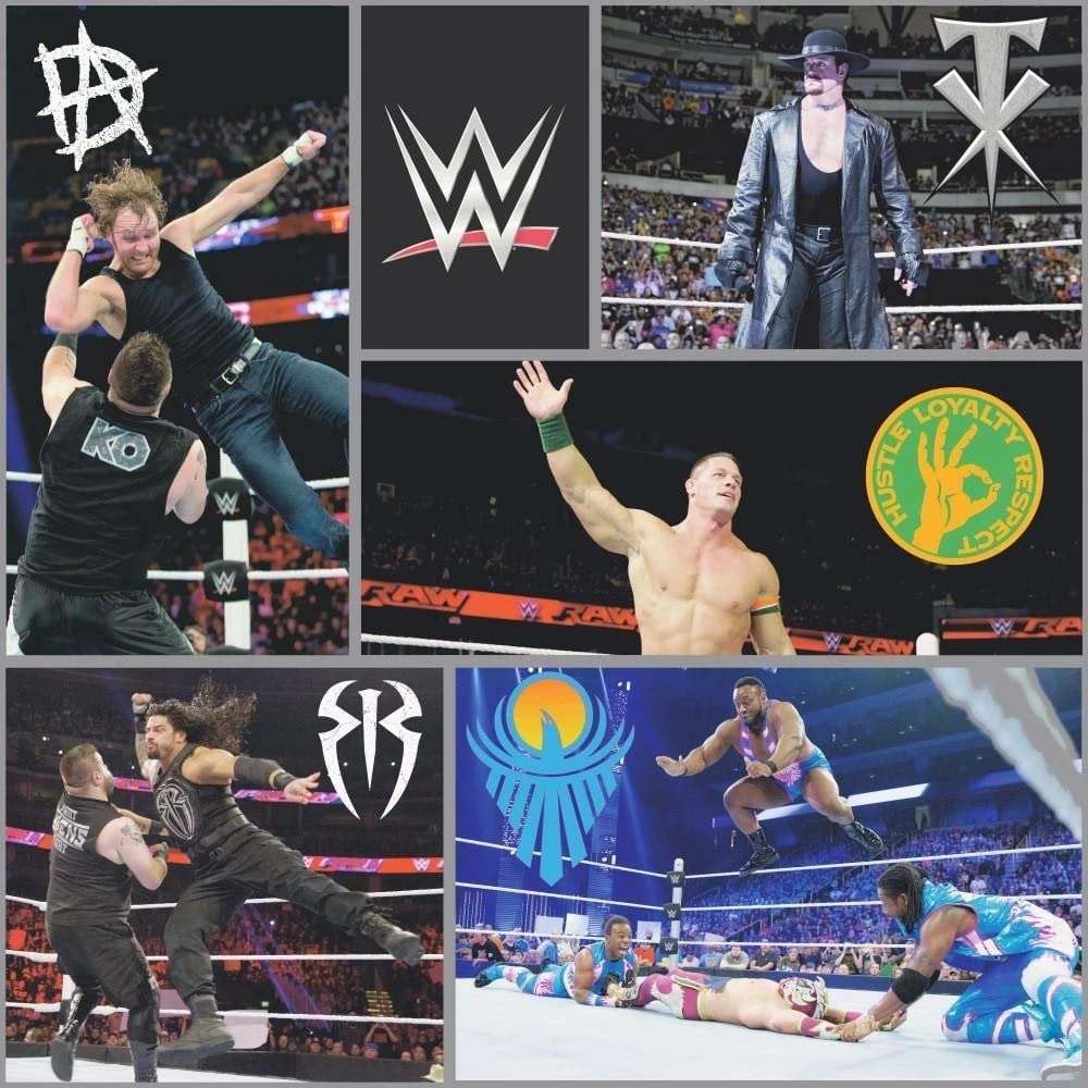 WWE Action Wallpaper - Wrestling Raw - Royal Rumble - Boys Room ...