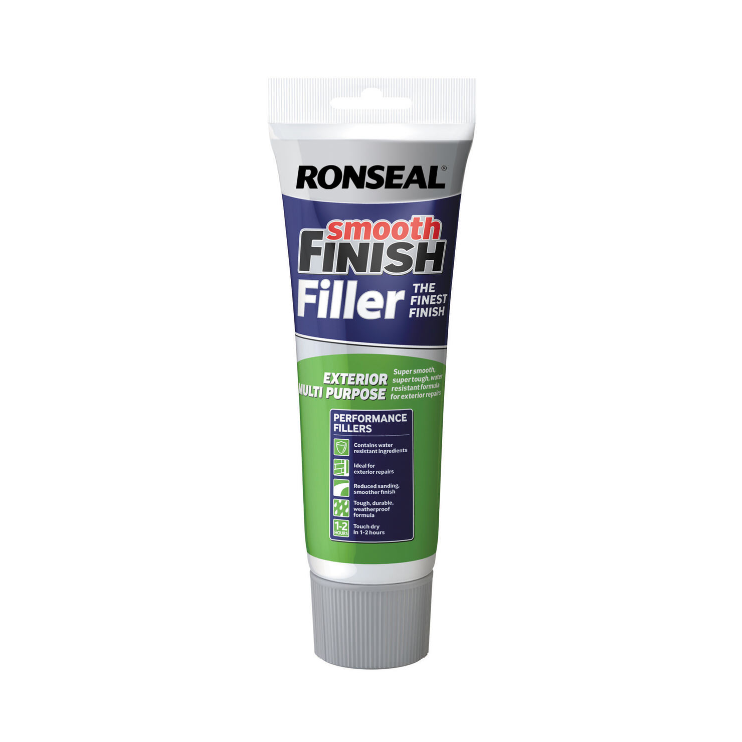 Ronseal Smooth Finish Exterior Multi Purpose Ready Mix Filler 330G ...