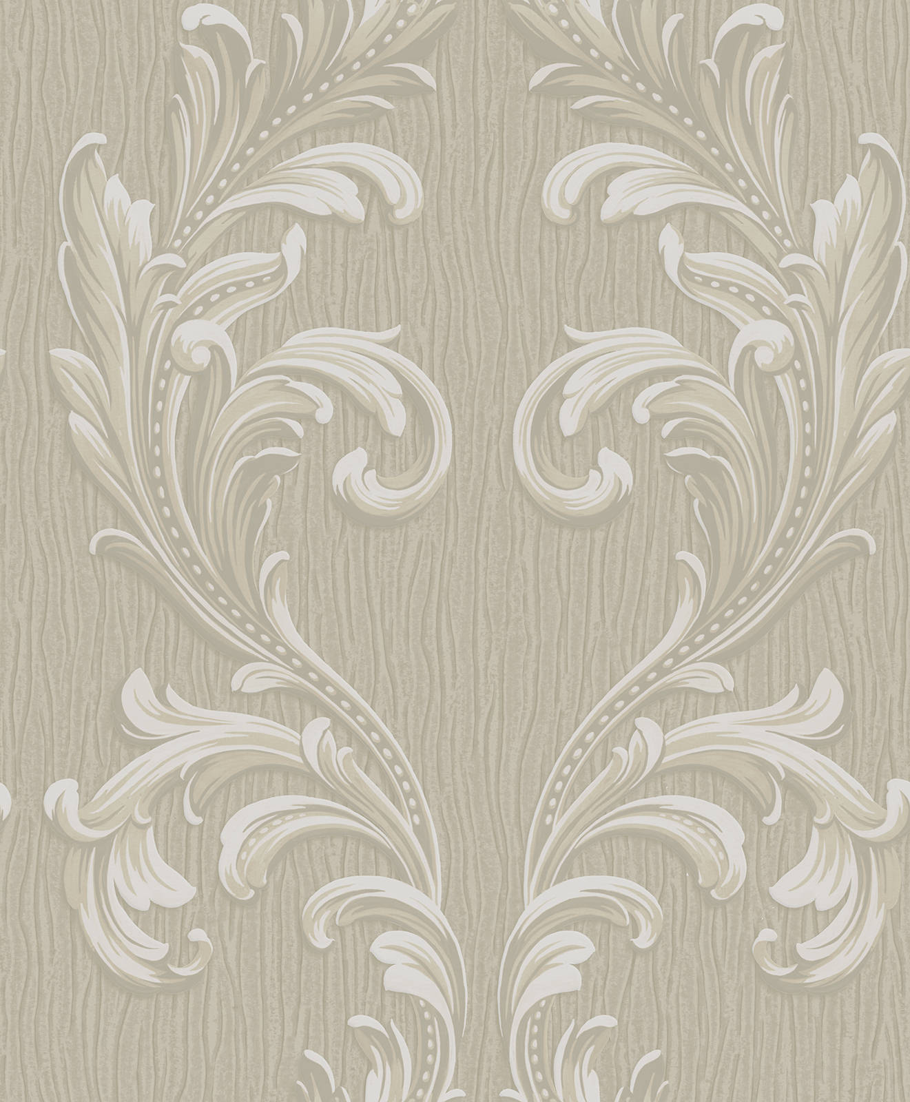 Belgravia Tiffany Scroll Heavyweight Textured Vinyl Wallpaper Beige ...