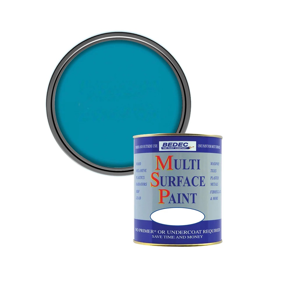BEDEC 750ML Multi Surface Paint Satin Jade Silk - Intu-DIY - Wallpaper ...