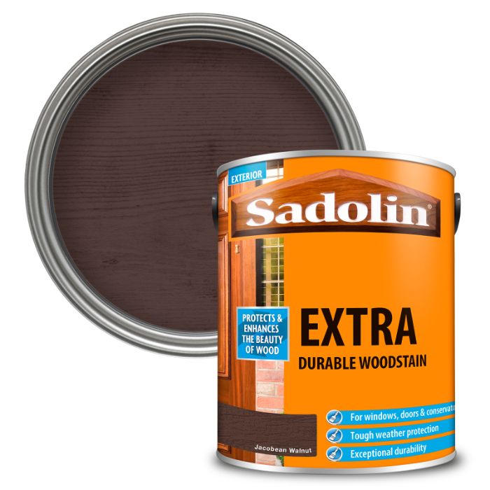 Sadolin Extra Durable Woodstain 500ML Jacobean Walnut - Intu-DIY ...