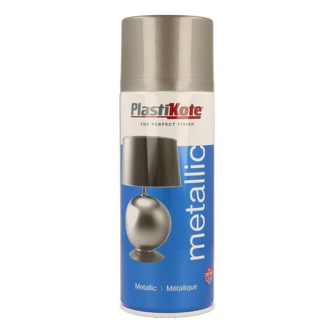 Plastikote Metallic Spray Paint 400ml All Colours Metallic Finish ...