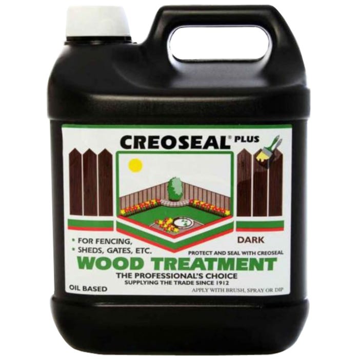 Creoseal Oil Based Fence Timber Paint Creocote Creosote Subsitute 4L ...