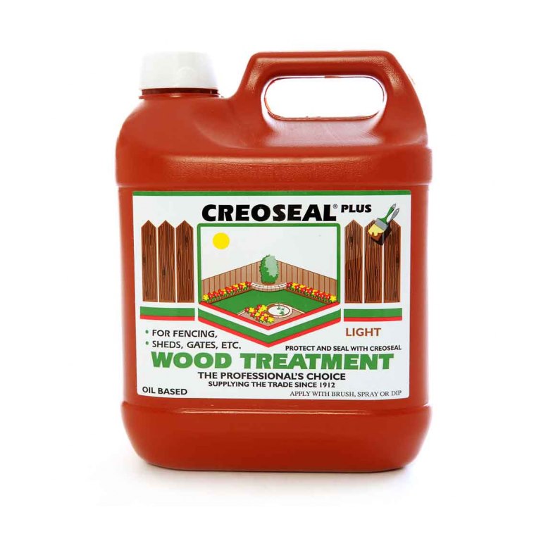 Creoseal Oil Based Fence Timber Paint Creocote Creosote Subsitute 4L ...