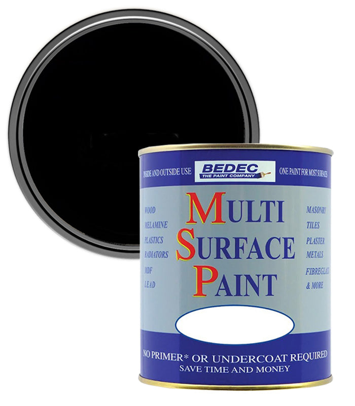 BEDEC 250ML Multi Surface Paint Gloss Black - Intu-DIY - Wallpaper ...