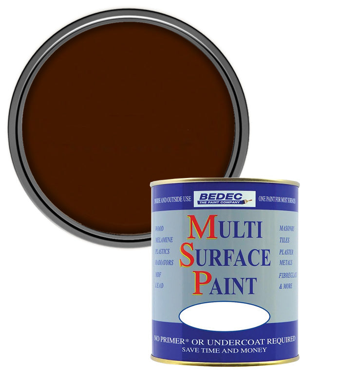 BEDEC 750ML Multi Surface Paint Gloss Chocolate - Intu-DIY - Wallpaper ...