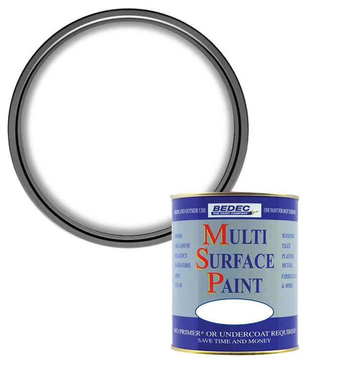 BEDEC 750ML Multi Surface Paint Matt Soft White - Intu-DIY - Wallpaper ...